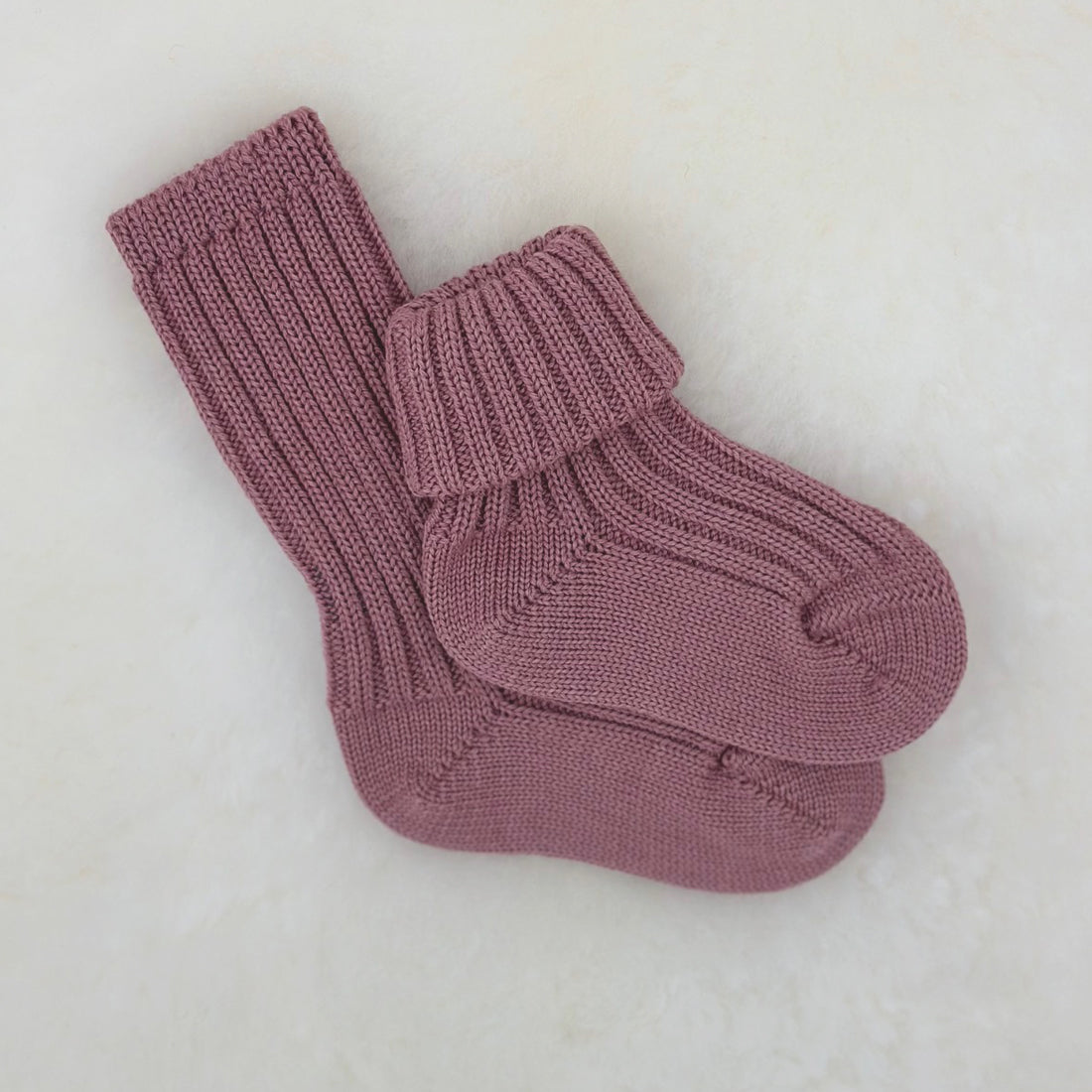 GRODO Baby Organic Wool Socks Heavier Weight Danish Woolen Delight